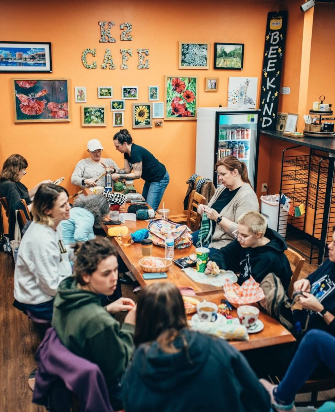 K2 Cafe tests out new ‘Sip N Stitch’ community event – The Poolesville ...